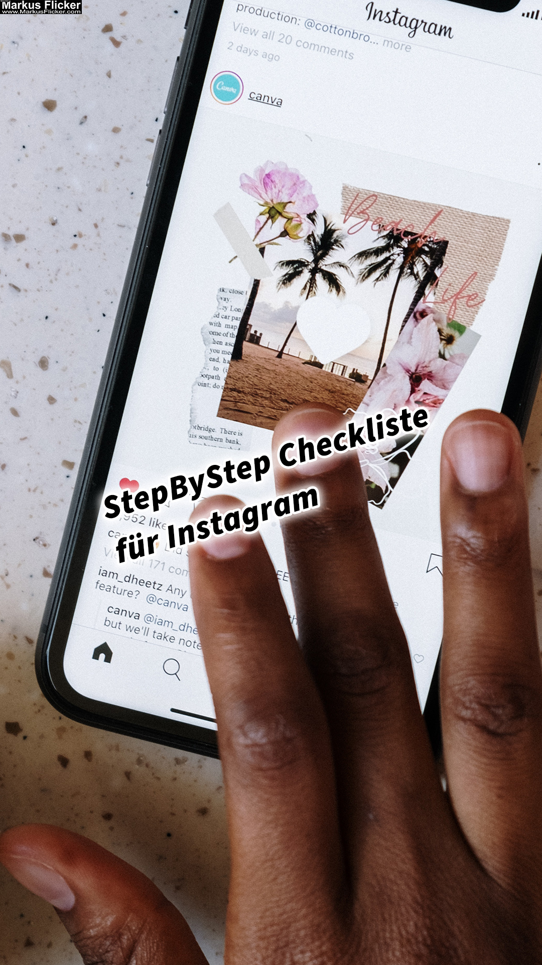 StepByStep Checkliste für Instagram Wie werde ich im Internet sichtbar?!: Starte mit Social ...